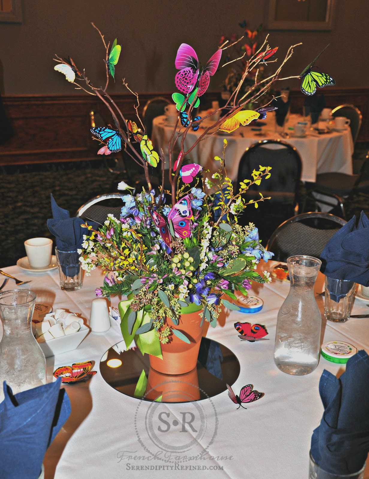 Serendipity Refined Blog: Spring Garden Themed Bridal Shower