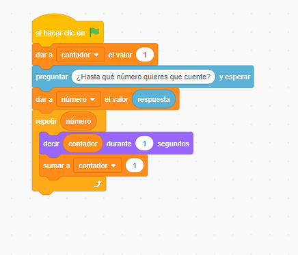 Tecnología y Física en ESO y Bachillerato: PRÁCTICAS DE SCRATCH (VARIABLES)