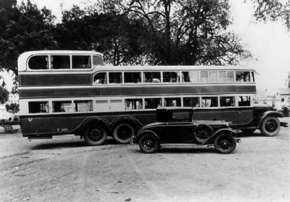 Lancia Autoalveare, 1932 Triple-Decker Luxury Bus Which Ran From Rome ...