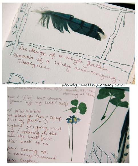 Living Creatively: 10 Ways to Vary Your Nature Journal Layouts