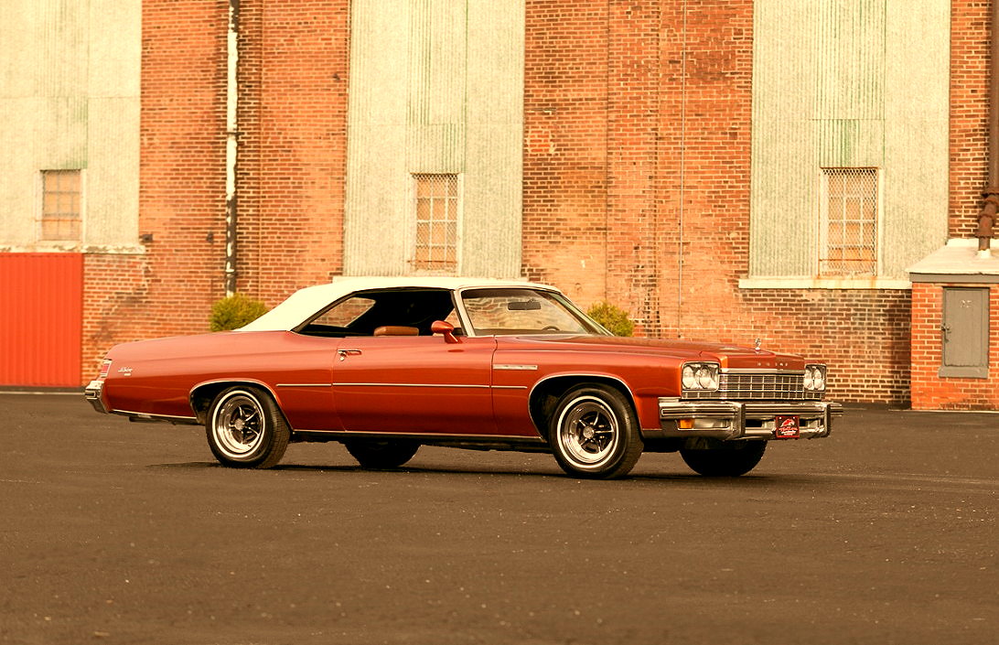 MUSCLE CAR COLLECTION : 1975 Buick LeSabre Convertible
