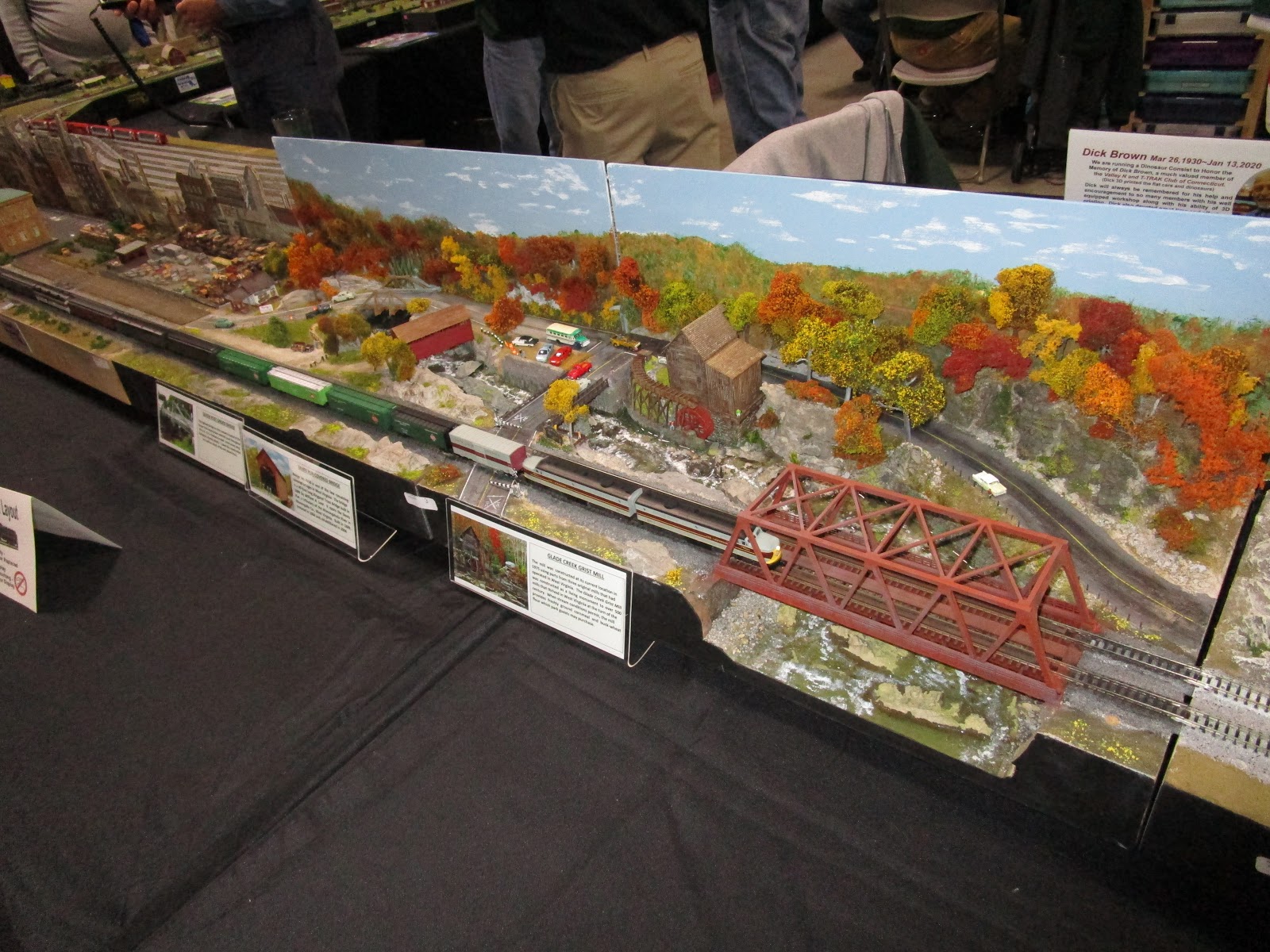 D & H "Colonie Main" layout: Springfield Train Show 2020