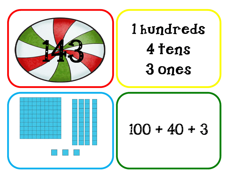 First Grade Funtastic: Number Sense: Christmas Candy