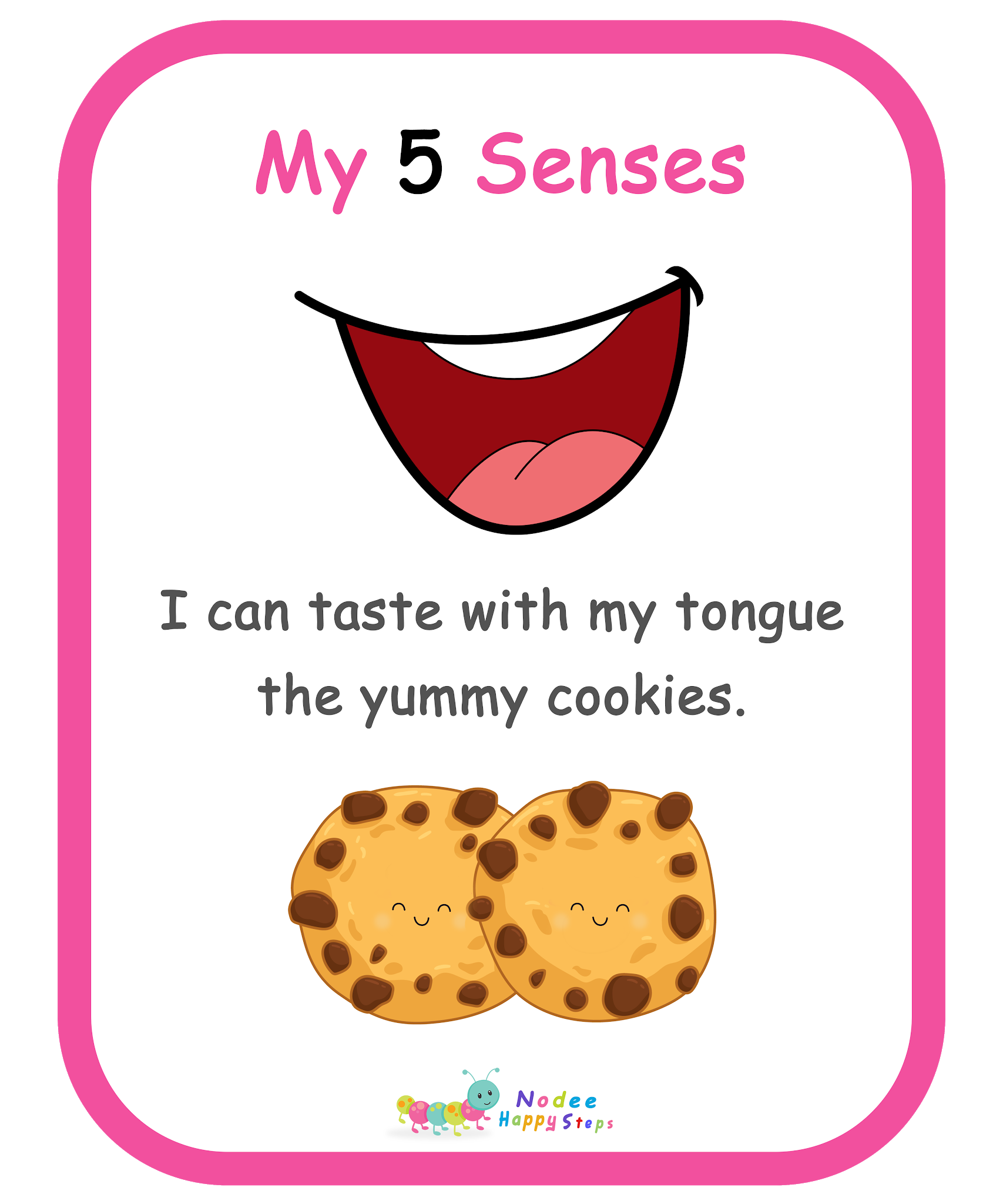 My Body For kids - My Five Senses