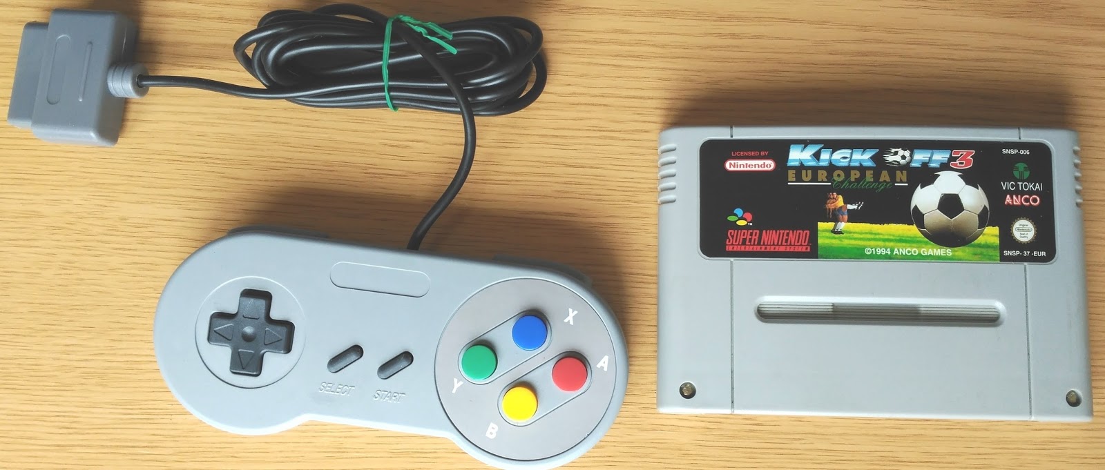 Retro Ordenadores Orty: Consola Super Nintendo (1994). Prueba de ...