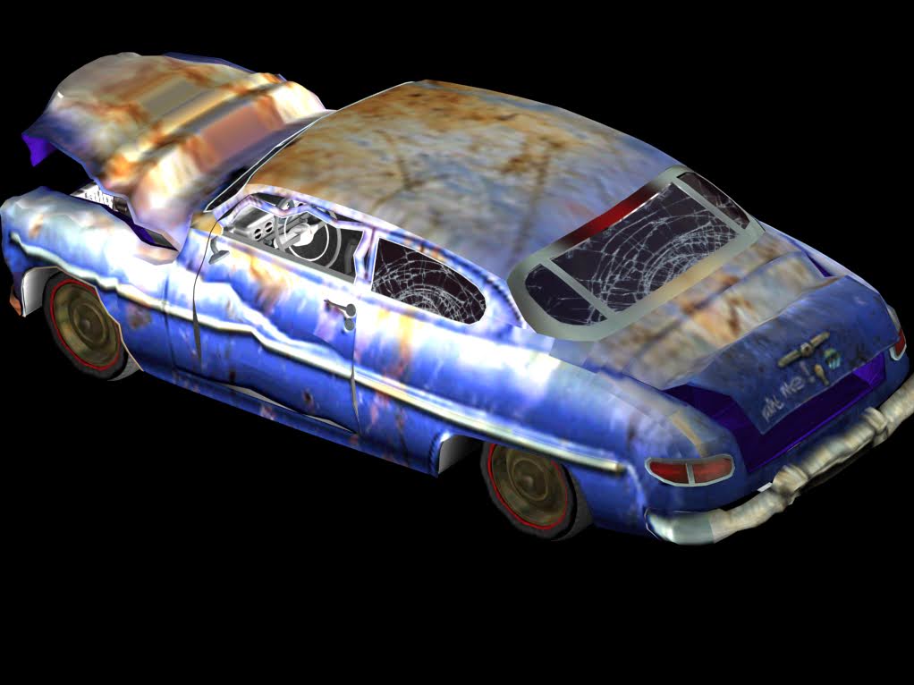 GTA SA CARS: 1949 Mercury Rusty