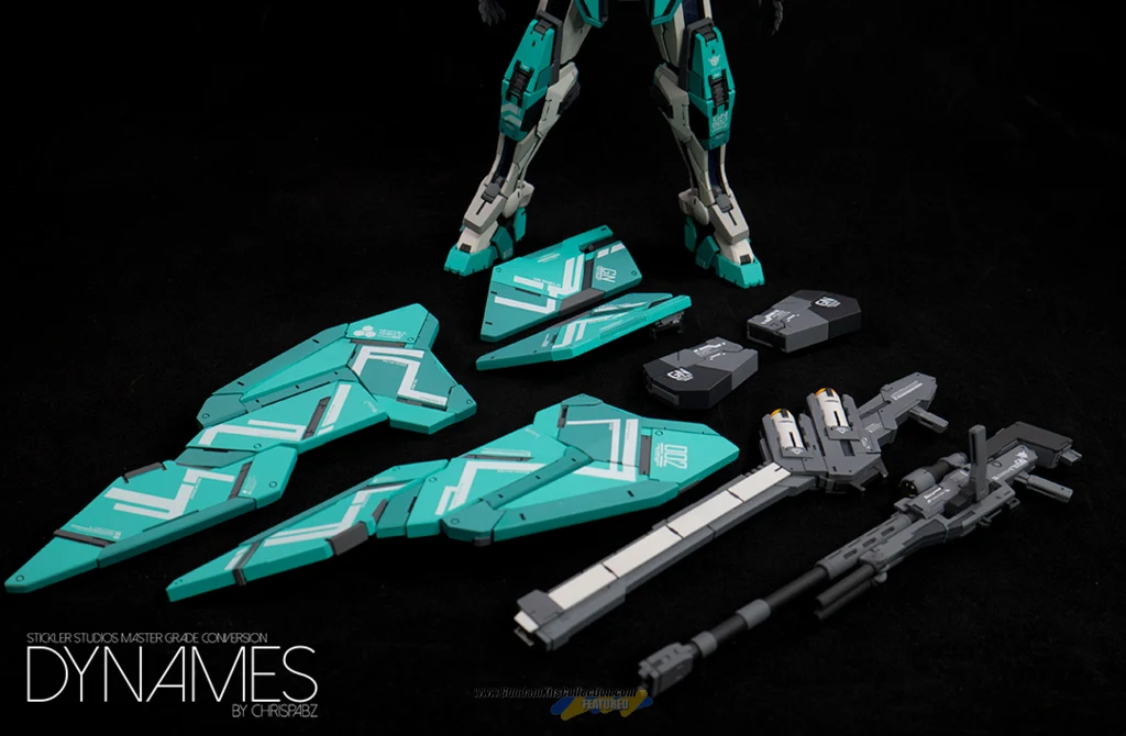 Custom Build: MG 1/100 Gundam Dynames "GK Conversion"