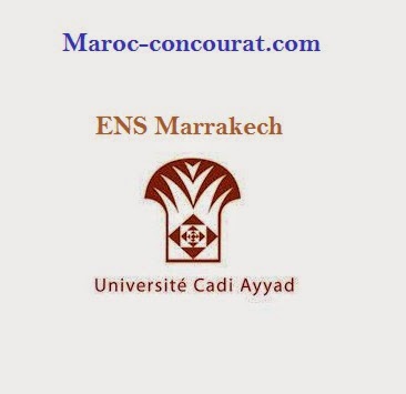 ENS Marrakech: Concours d'accès aux Masters d'enseignement 2014-2015 ...