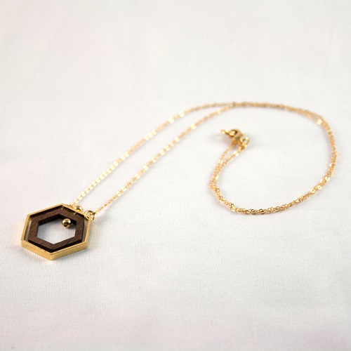 Modern Hexagonal Jewelry by Anomaly Assembly / The Beading Gem