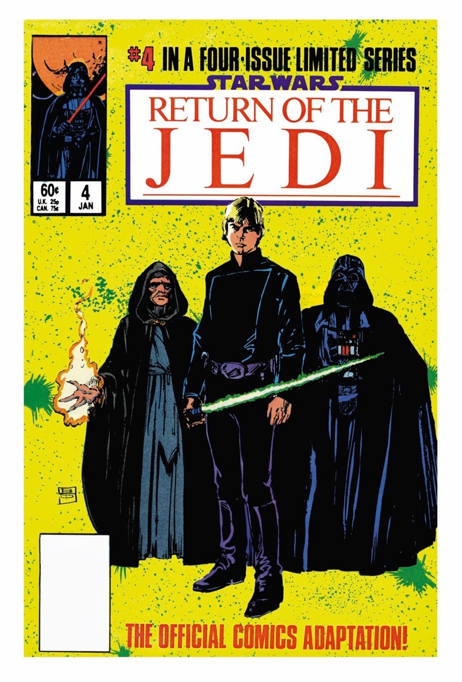 Marvel Comics of the 1980s: 1983 - Star Wars: Return of the Jedi Covers ...