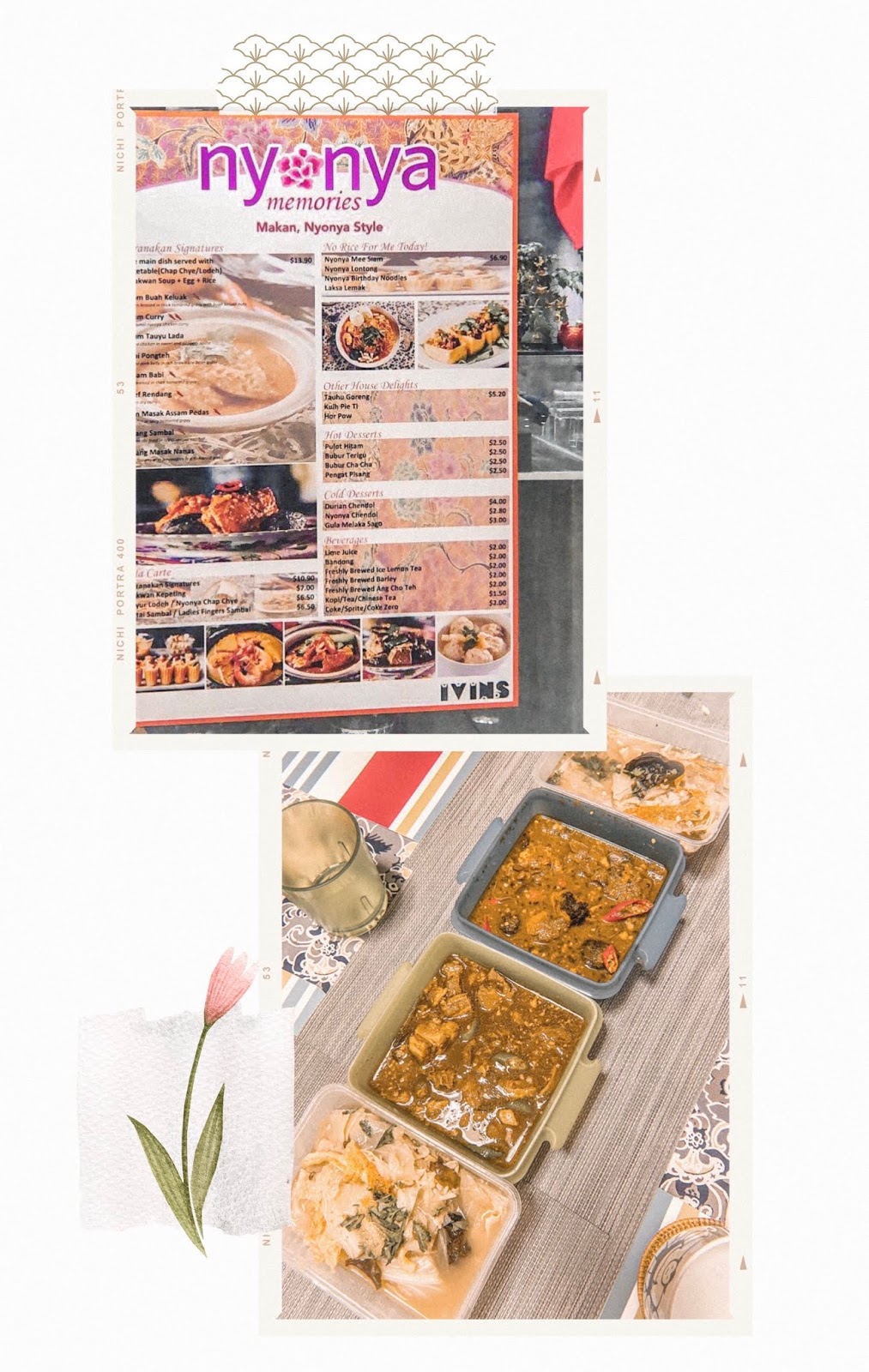 IVINS Peranakan Restaurant Review (Takeaway) - Faithfullyours