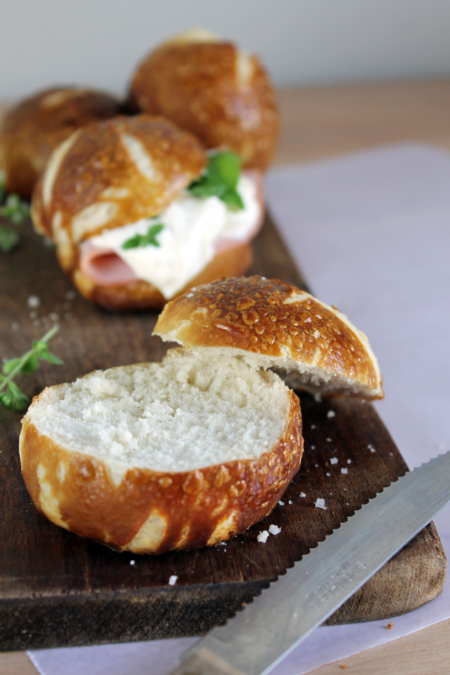 Filosofía de Sabor: Pan Estilo Pretzel