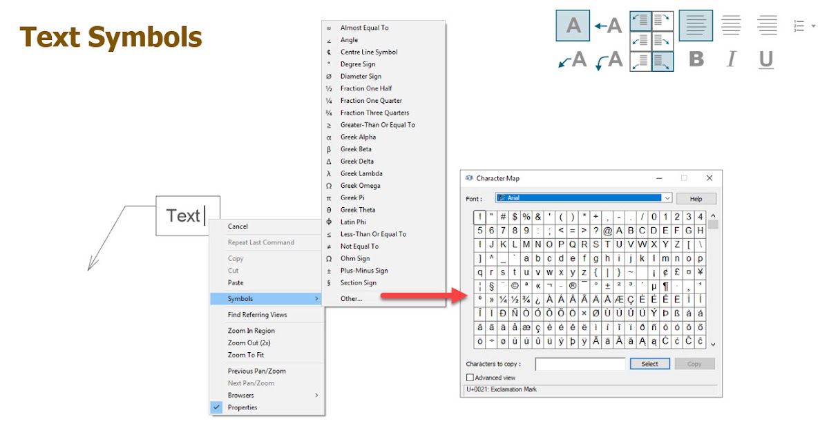 BIM Underground Revit Text Symbols bim-underground-revit-text-symbols