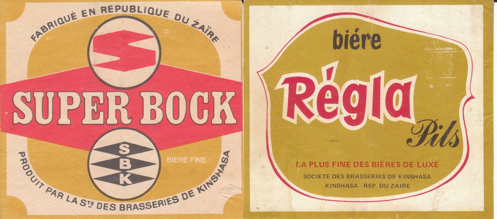 Kinshasa Then and Now: Leopoldville 1957 - Battle of the breweries