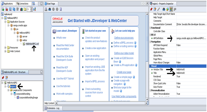 OAF by SSPatil: Sample OAF Page Creation.