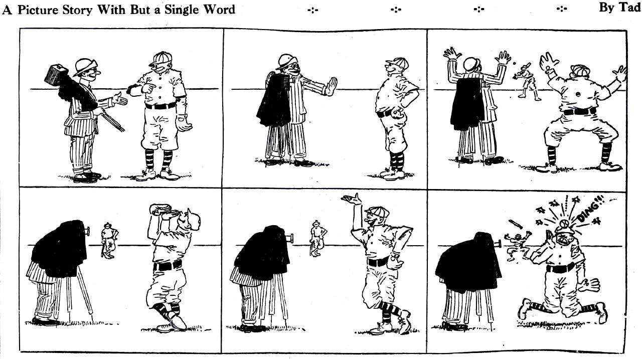 Yesterday’s Papers: A Picture Story With But a Single Word