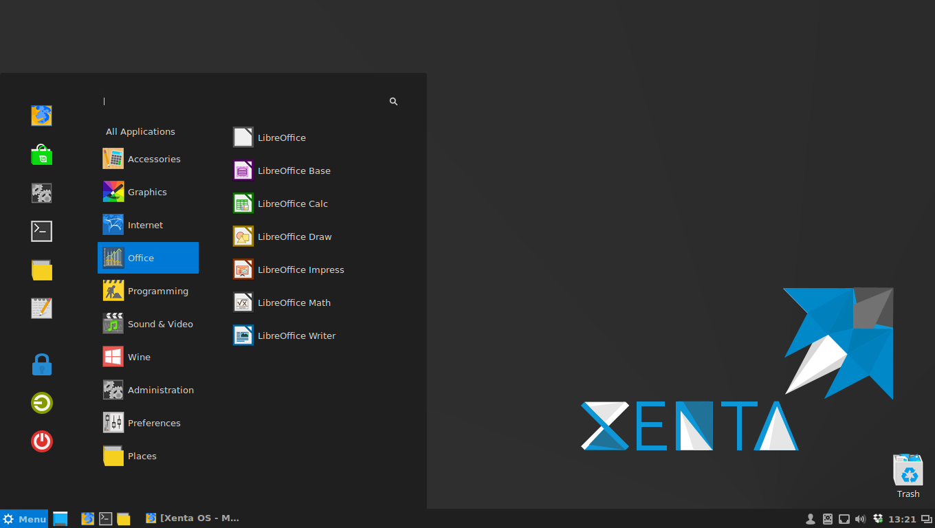 Xenta OS - Distro Linux Indonesia dengan Tampilan Menarik - Perpus24
