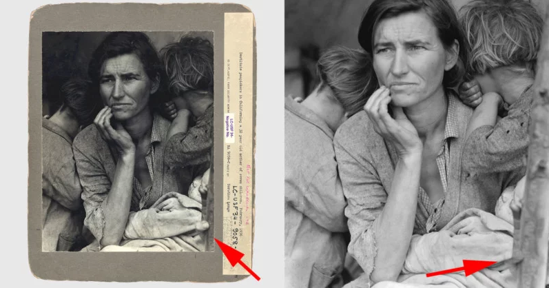 That Iconic ‘Migrant Mother’ Photo Was ‘Photoshopped’ (3 Pics ...
