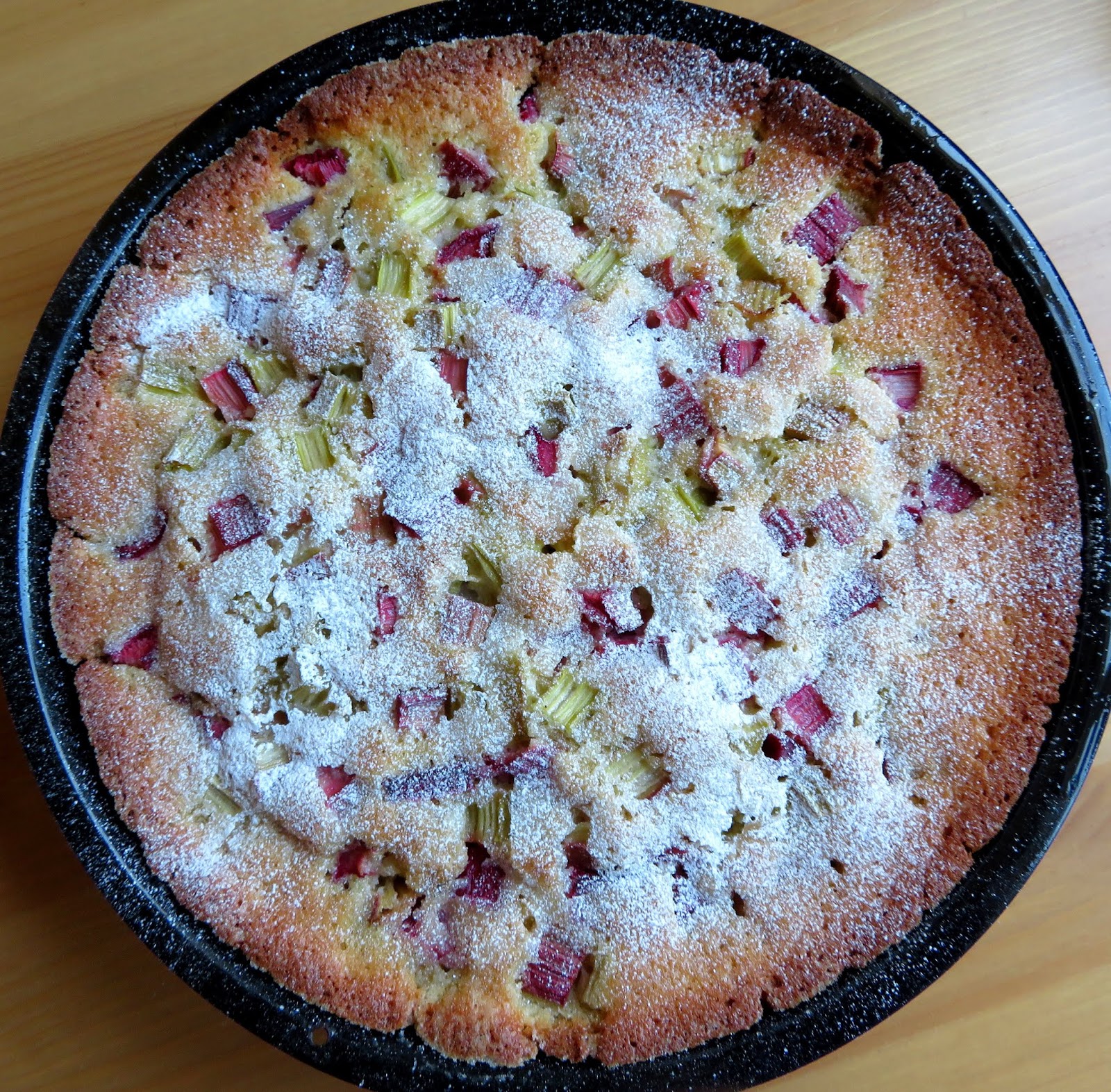 Quick & Easy Rhubarb Cake | The English Kitchen