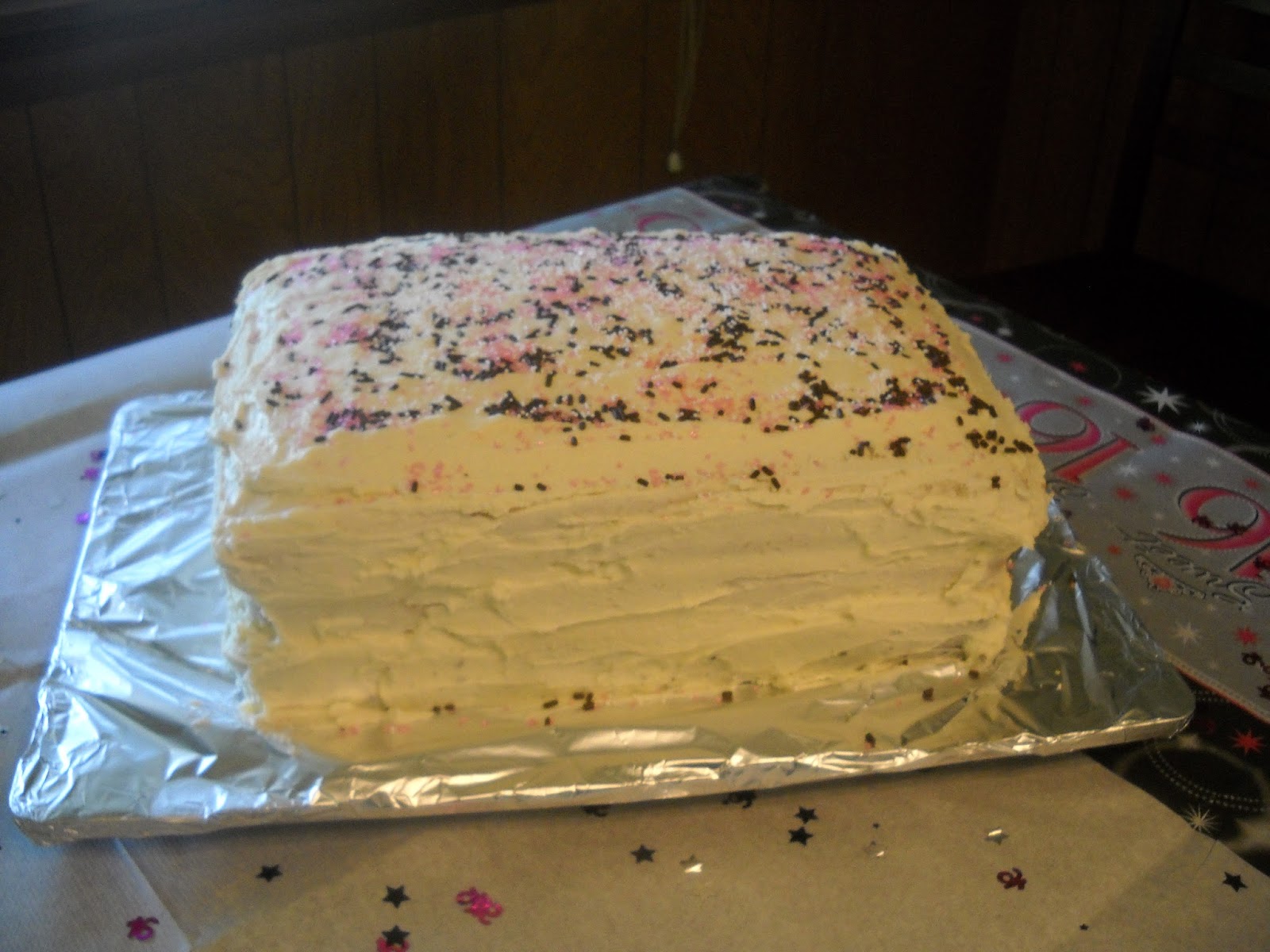 Blessed Vegan Life: Three-Layer Neapolitan Cake and SR's 16th Birthday
