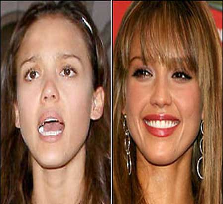 Jessica Alba without makeup |Hollywood Makeup