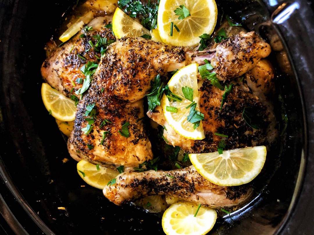 Pollo al limón en olla lenta Chup Chup Matic | CrockPot | SlowCooker ...