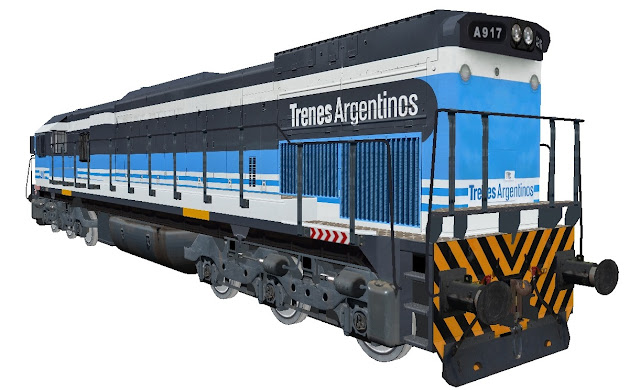 EMD GT22CW-2 A917 Trenes Argentinos