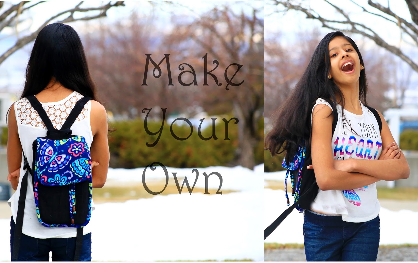 Make Your Own: Turn a Jeans into a Cute Little Backpack