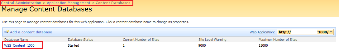 Create Site Collection in Separate Content Database in SharePoint ...