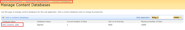 Create Site Collection in Separate Content Database in SharePoint ...