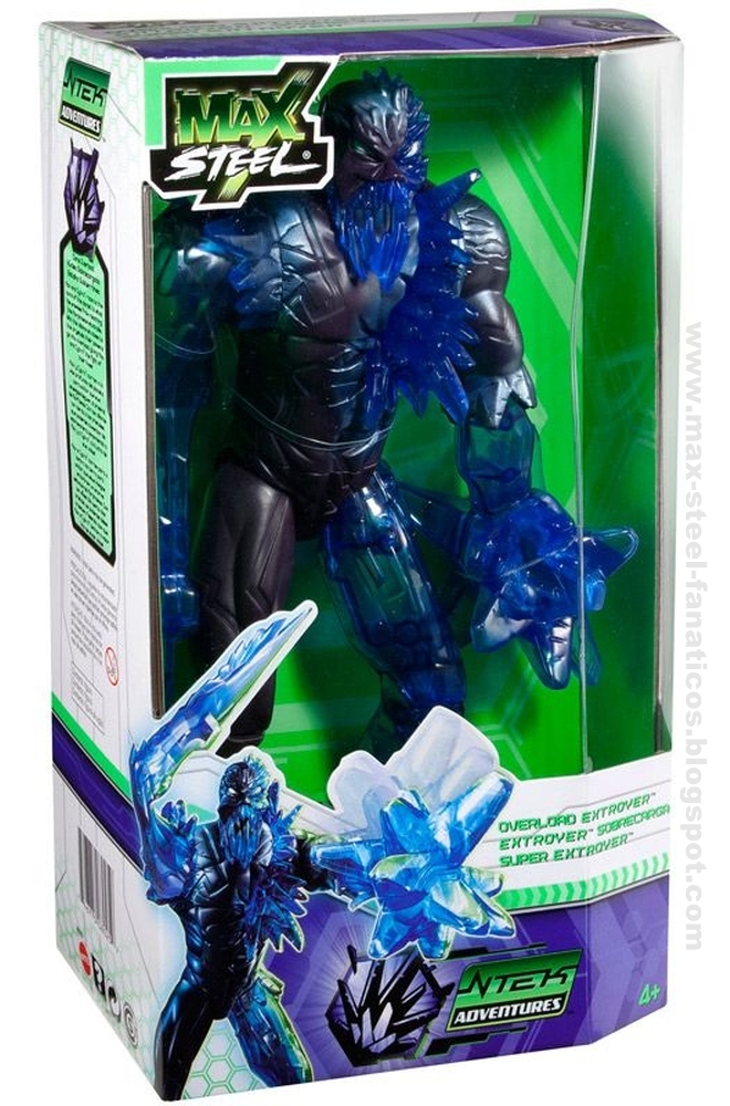 Max Steel Fanáticos: Línea N-Tek Adventures 2012 completa