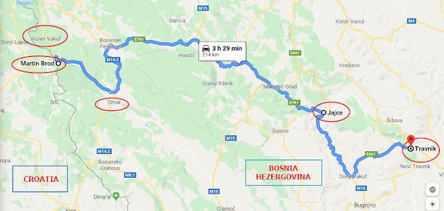 myTravel: Jajce dan Travnik, Bosnia - Kembara Balkan (November 2019)
