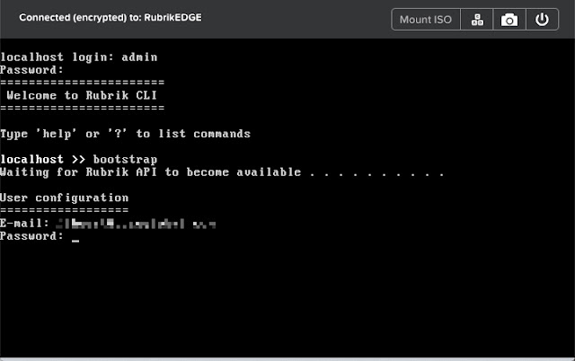 Rubrik : Deploy EDGE into Nutanix AHV Cluster