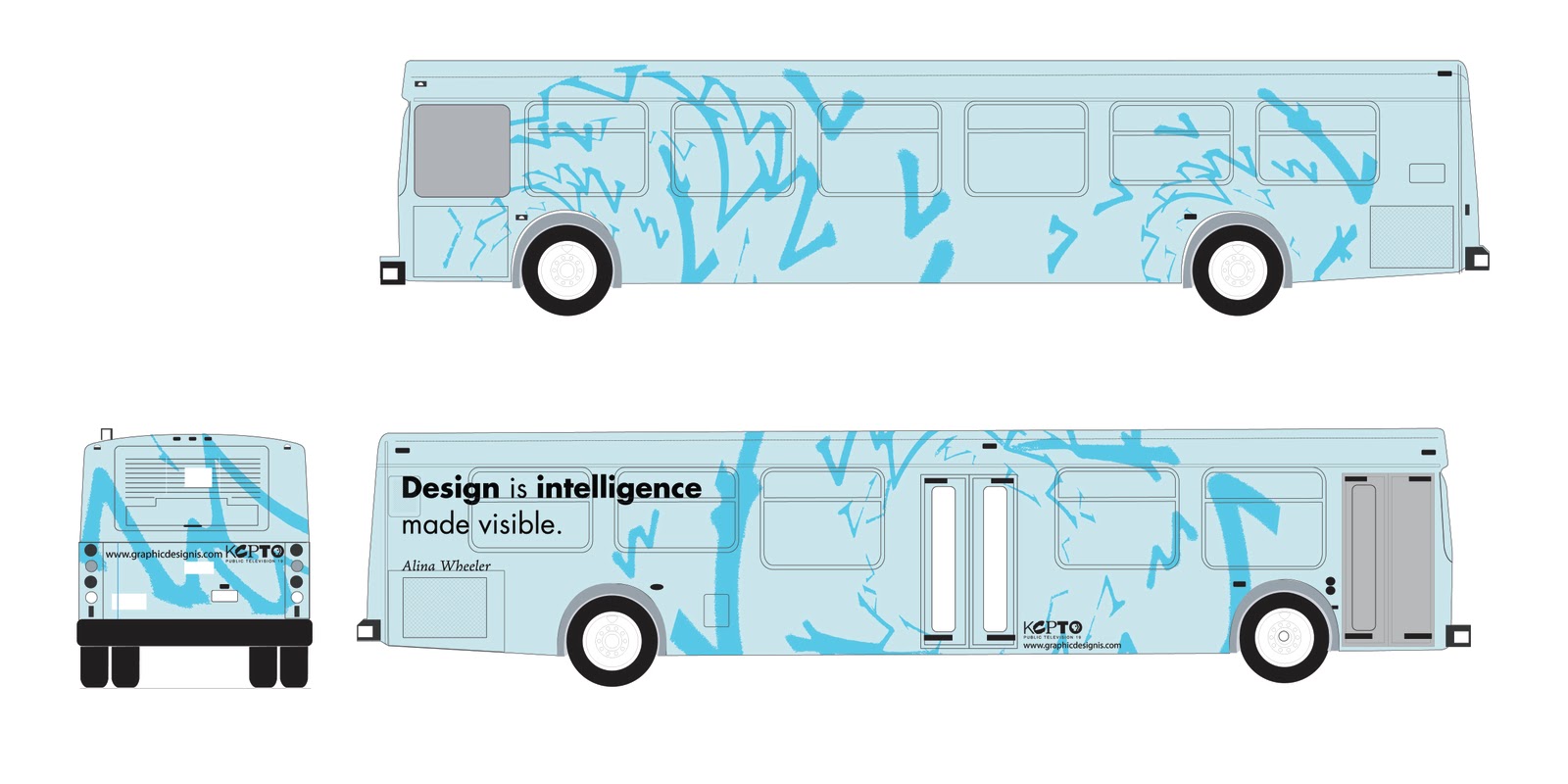 David White Design Process Blog: Final Buses and Boards