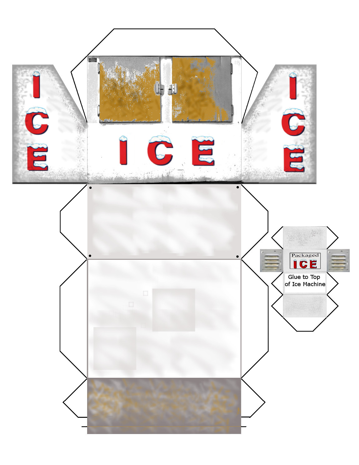 Papercraft Set Dressing | Weird Fantastic Toy Adventures