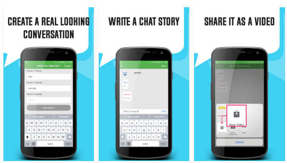Texting Story Mobile App - Youth Apps