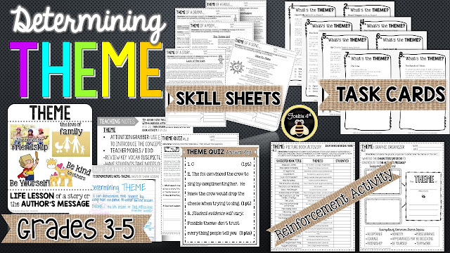 forkin4th: Upper Elementary: Read Picture Books to Determine Theme