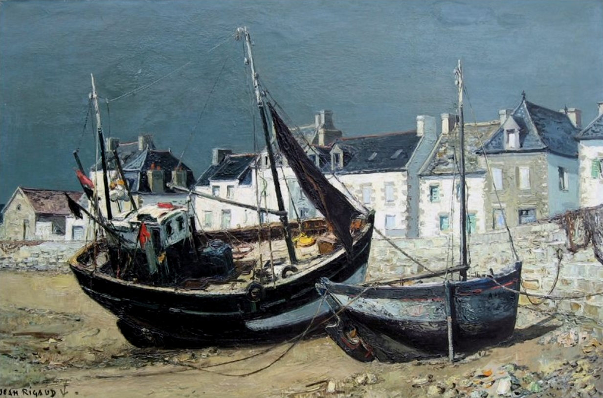 JEAN RIGAUD | PEINTRE DE LA MARINE | PEINTRE À L'ÎLE DE SEIN