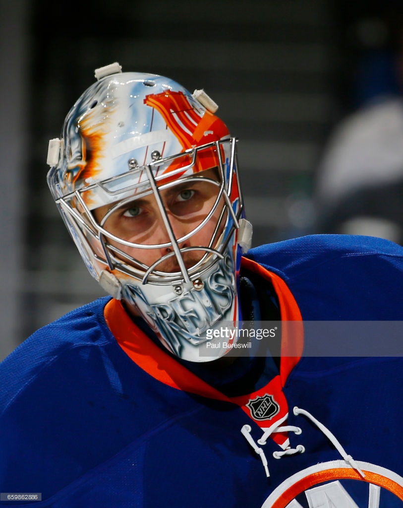 I Love Goalies!: Thomas Greiss 2016-17 Mask