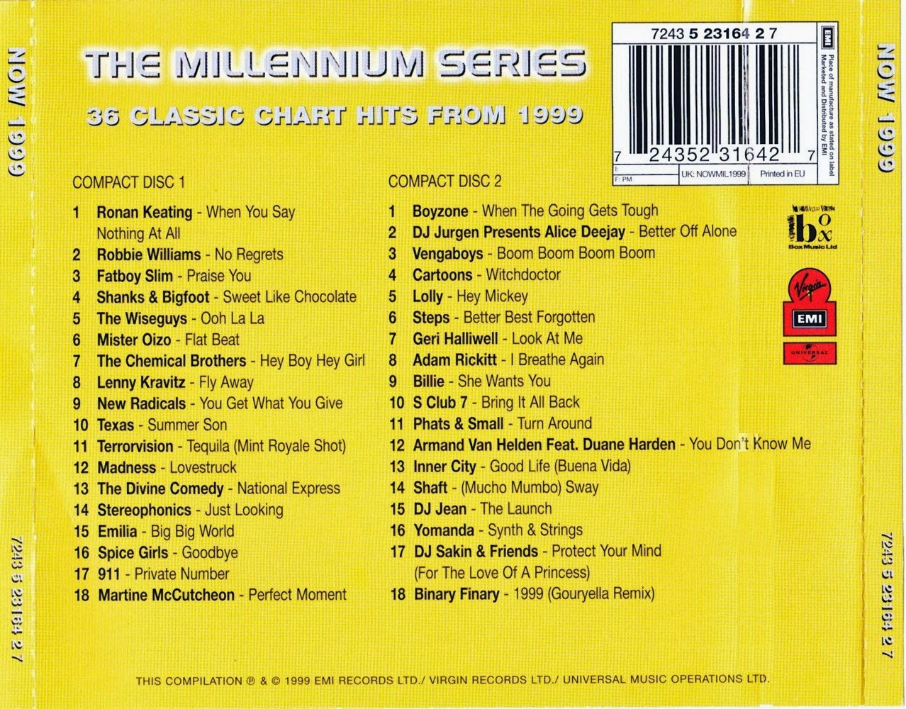 Seja Bem Vindo: Now Thats What I Call Music SERIES