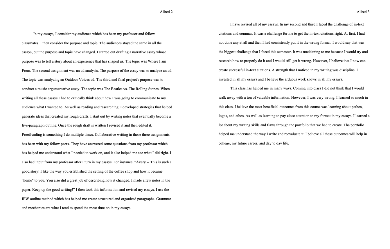 The Final Reflection