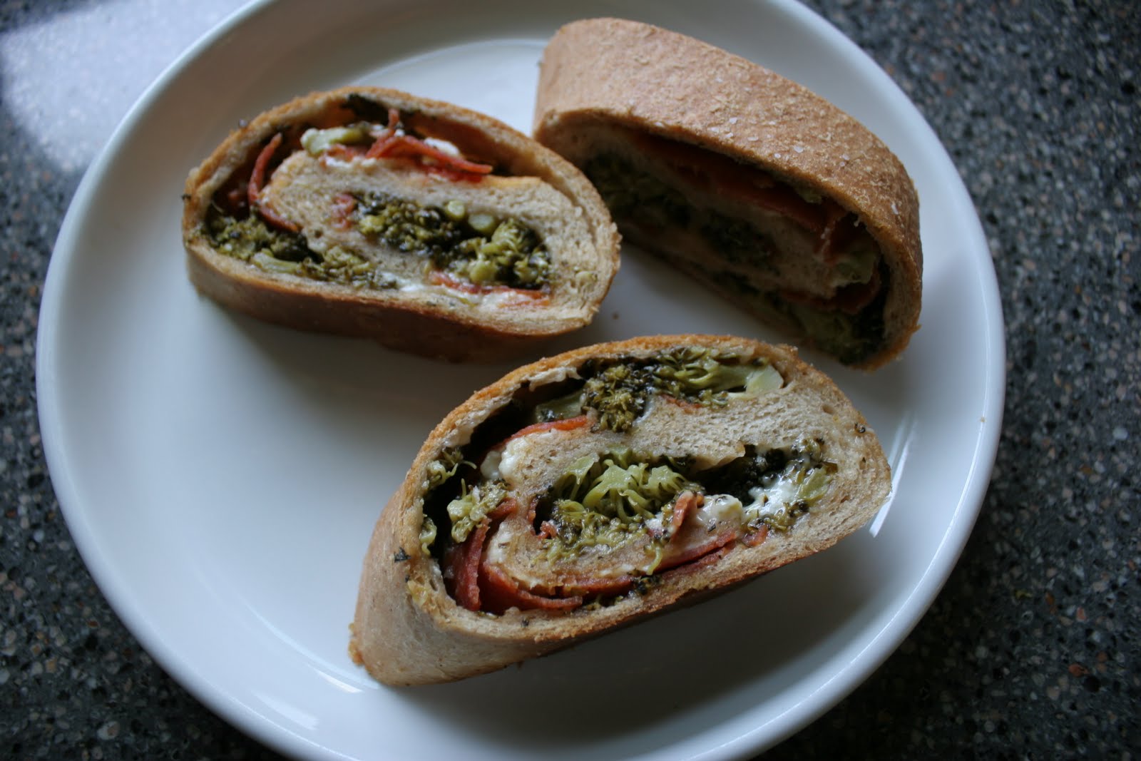 Broccoli Roll...and the most amazing smell!