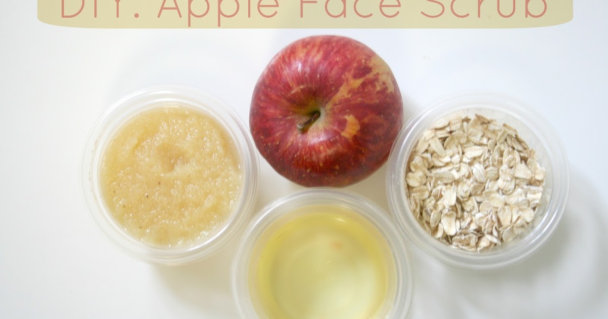 Elle Sees|| Beauty Blogger in Atlanta: Beauty DIY: Apple Face Scrub