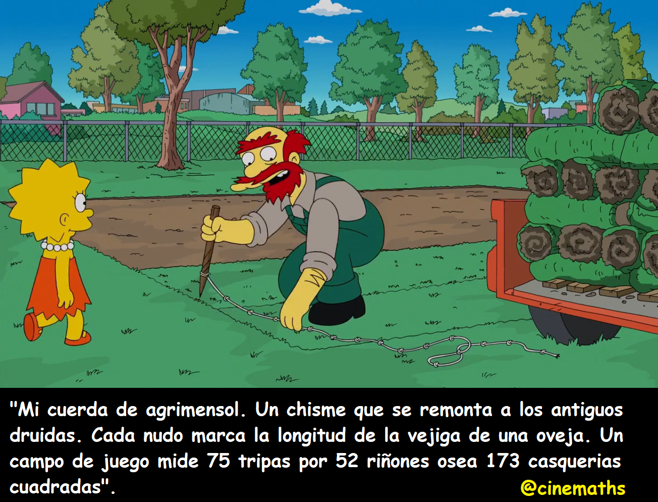 Cinemaths Paradise: Pon a prueba qué sabes de mates con Los SImpsons