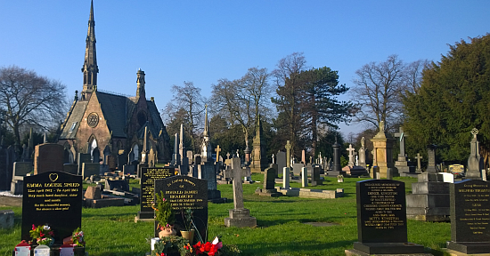 Macclesfield Cemetery and Crematorium in Cheshire East
