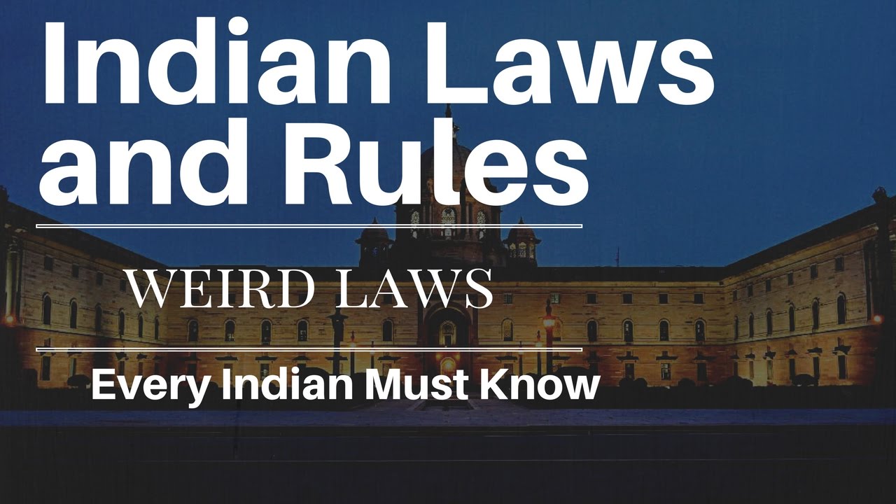 Indian Laws and Rules ! Every Indian Must Know - Incredible Sumant