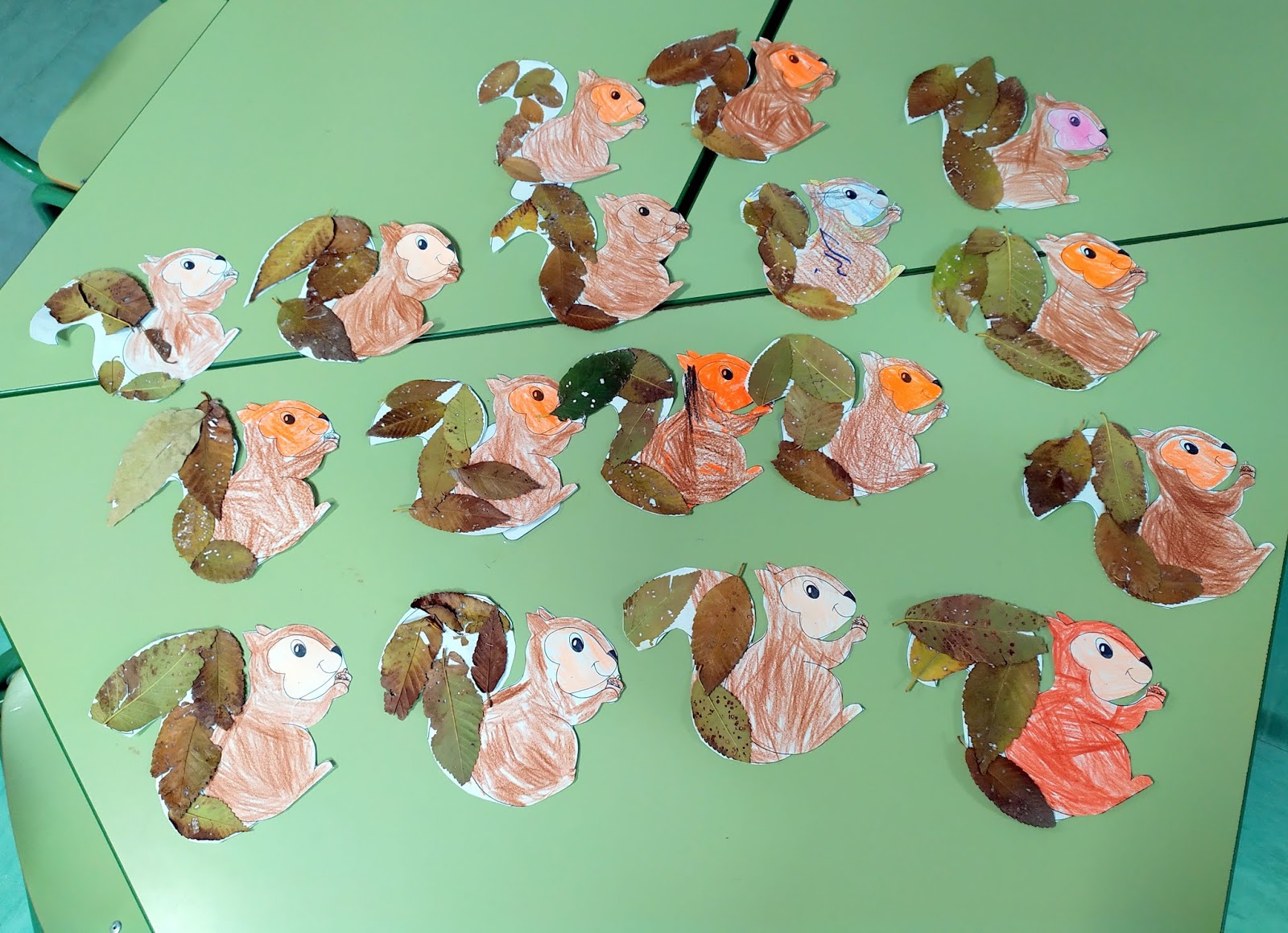 MI CLASE DE INFANTIL: ARDILLAS DE OTOÑO