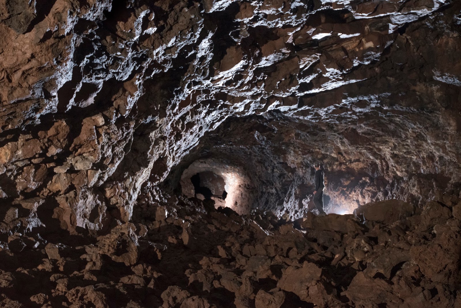 BASALT CAVE. COCONINO NATIONAL FOREST - ADAM HAYDOCK
