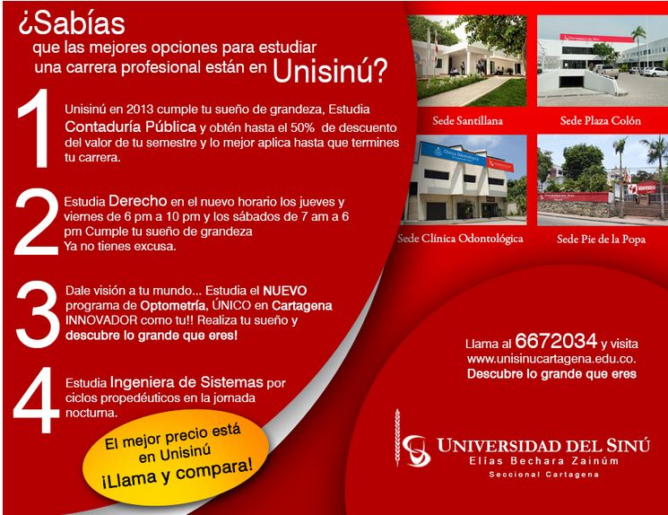 Universidad-del-sinu: Por Que Unisinu???