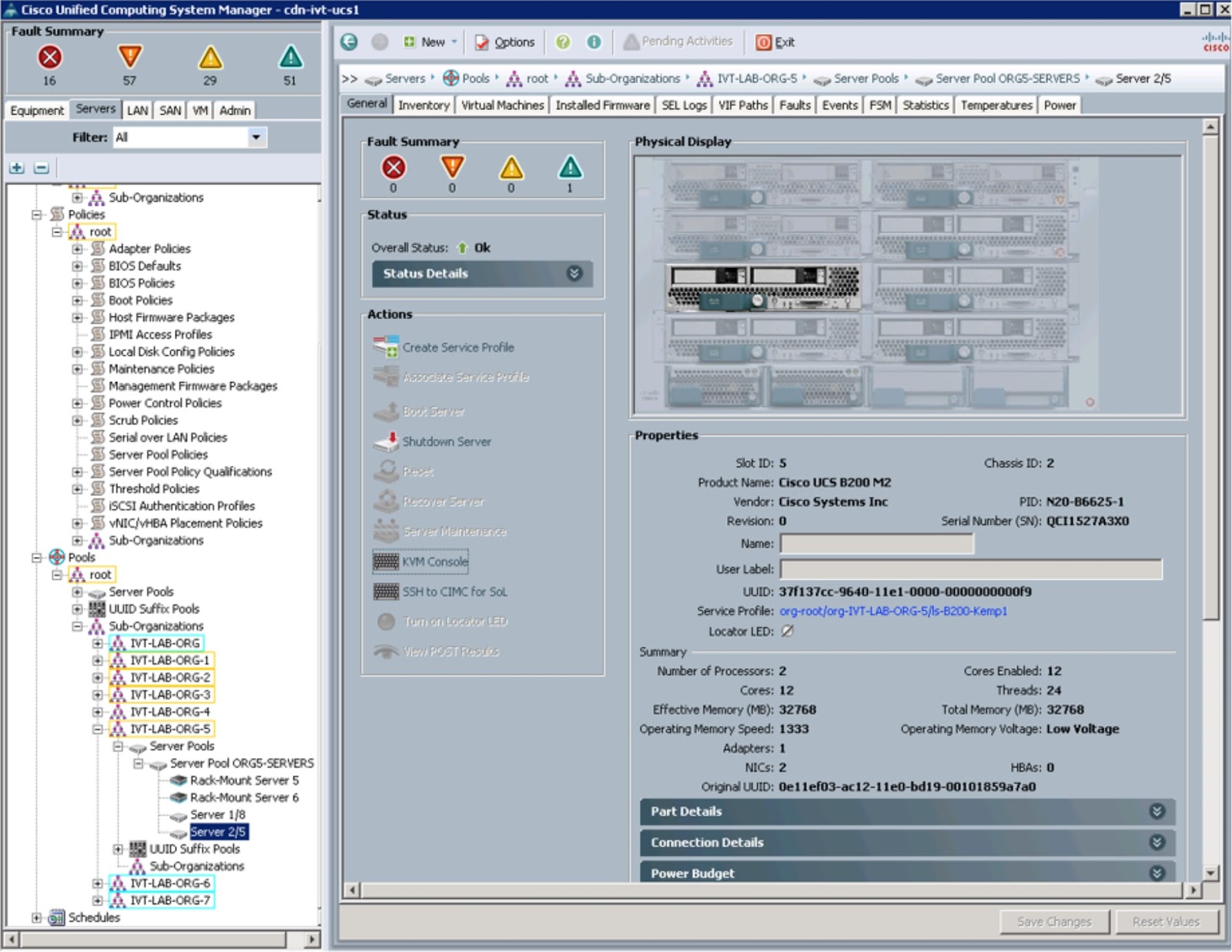 Cisco UCS B-Series Blade Server